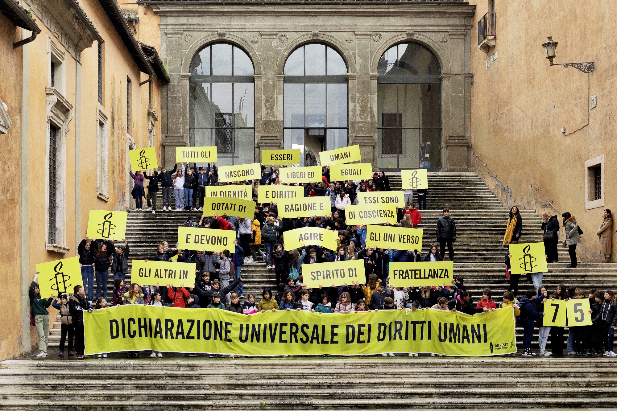 Al Campidoglio con 250 studenti per il 75° anniversario della ...